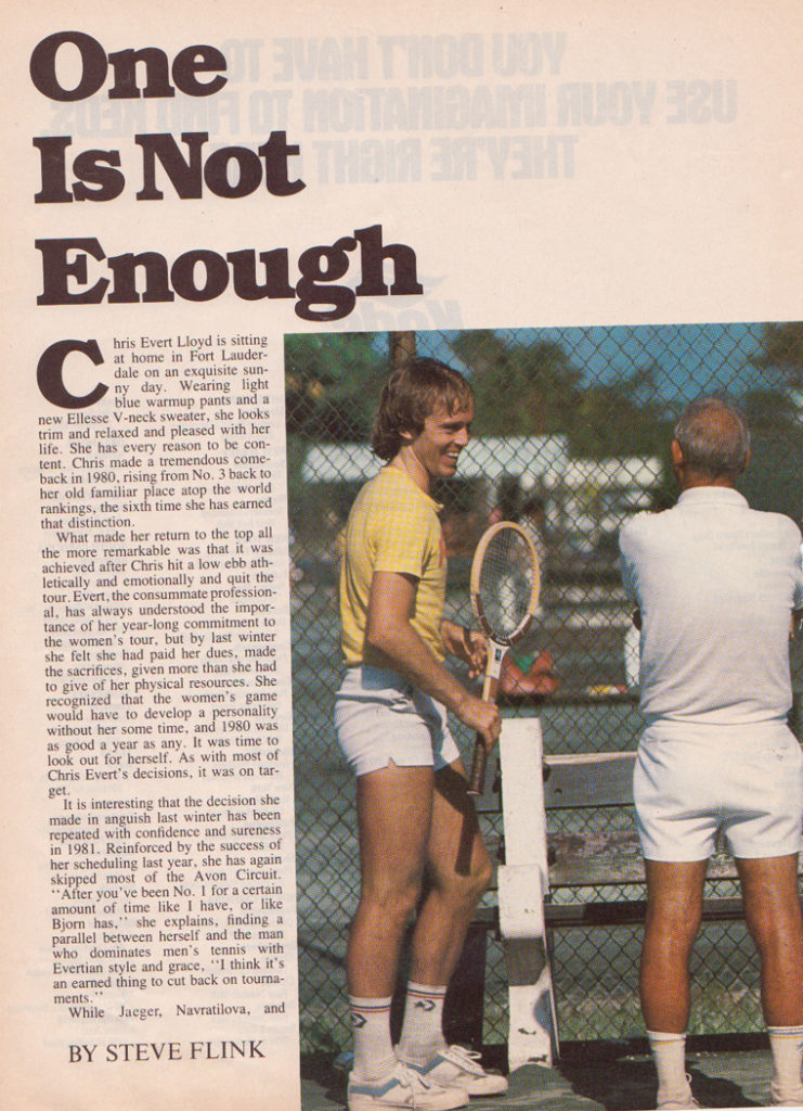 “ONE IS NOT ENOUGH” by STEVE FLINK, 1981 | C H R I S S I E